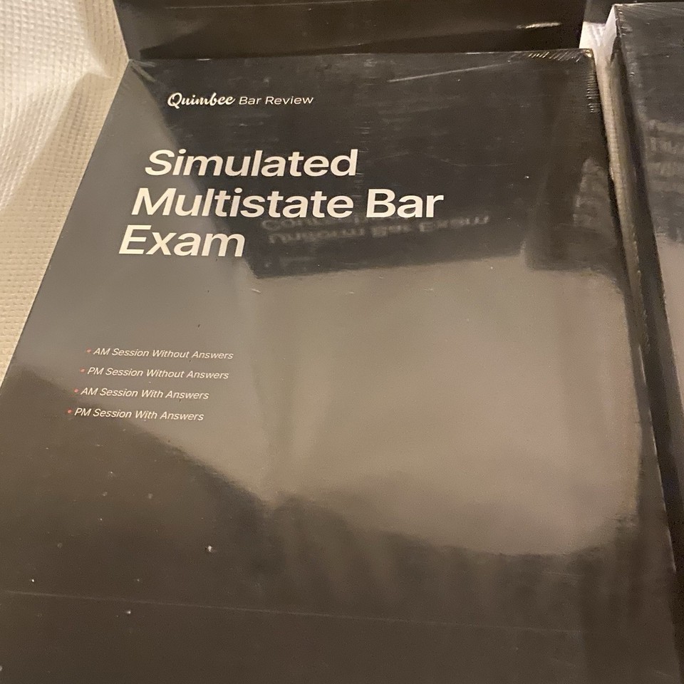 2023 2024 Quimbee Set of 4 Bar Review For The Multi State Bar Exam. | eBay