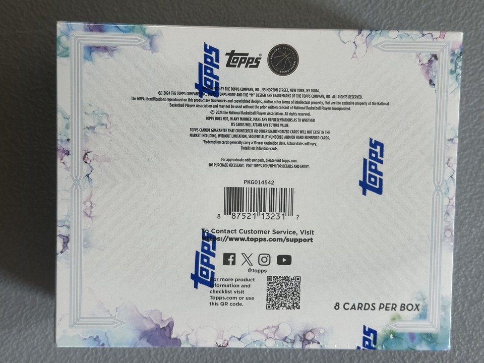 2023-24 Topps Motif Basketball Hobby Box Sealed Wembanyama RC Year | eBay