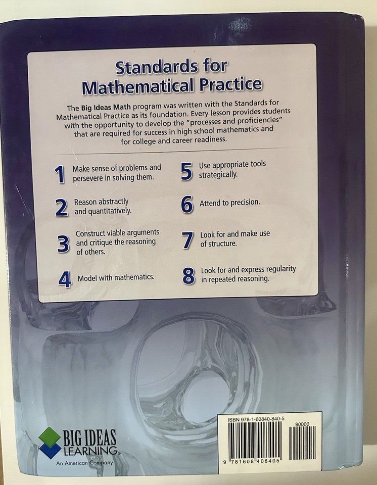Big Ideas Math Algebra 2 Ser.: Big Ideas Algebra 2 by Ron Larson | eBay