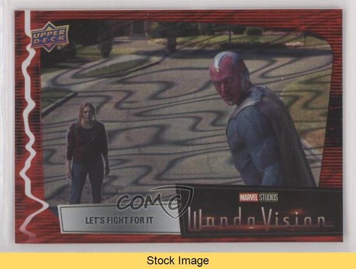 2022 Marvel Studios' WandaVision Red Scarlet Wanda Maximoff Vision #79 ...