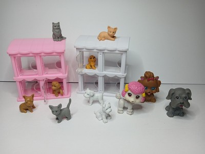13 pc pet houses Miniature Set , Cats Puppies 11 Animal Pet House Set ...