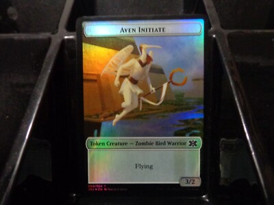MTG Foil: Aven Initiate/Spider Token | eBay