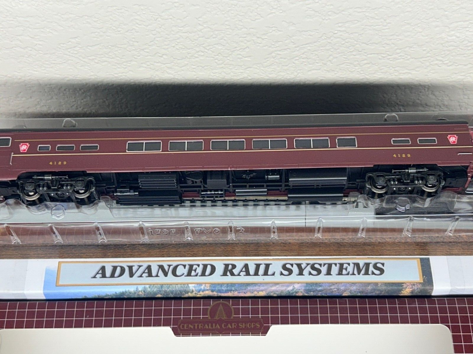 PENNSYLVANIA " PRR KEYSTONE HERALD " P85 PASS COACH HO Scale -w ...