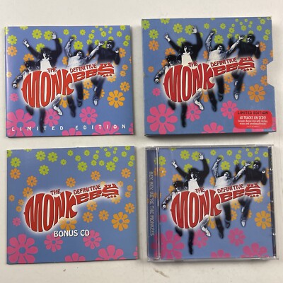 The Monkees - The Definitive Monkees 2-CD 60-Tracks Bonus Disc ...