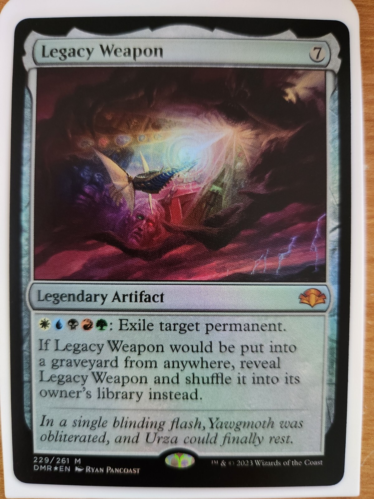 Legacy Weapon NM FOIL Dominaria: Remastered MTG FREE SHIPPING | eBay