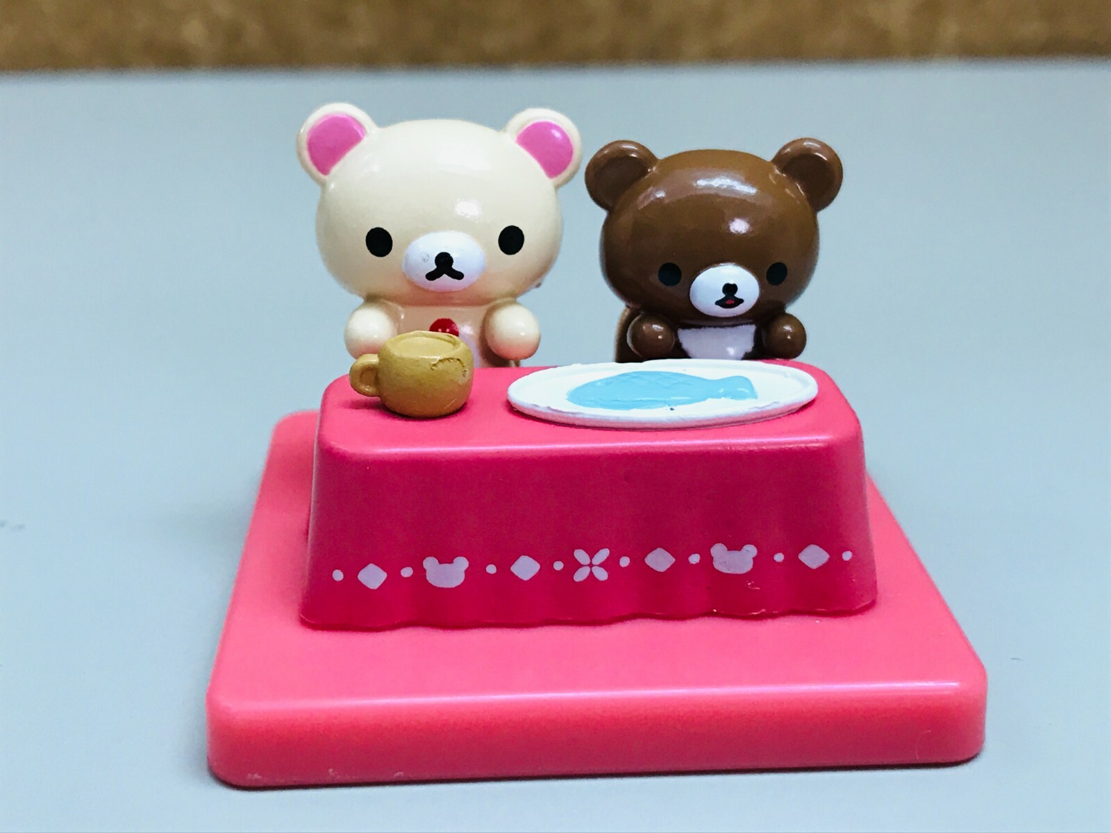New San-X Rilakkuma Mini Toy Figure Collection [#2 Korilakkuma & Brown ...