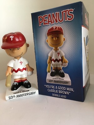 Philadelphia Phillies Peanuts Night Charlie Brown Bobblehead Bobble SGA ...