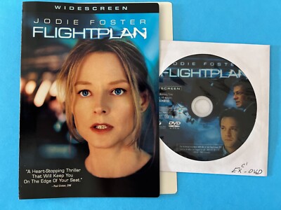 Flightplan (Excellent DVD Disc Set & ARTWORK ONLY NO CASE NO TRACKING ...