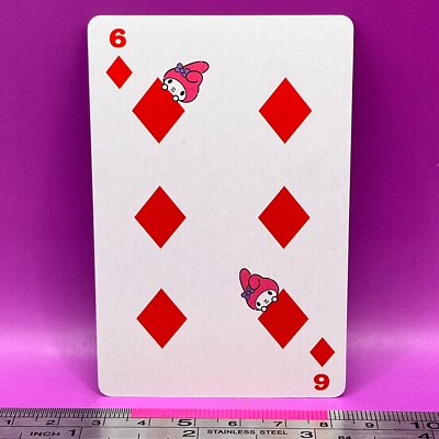 NM My Melody - Sanrio Characters Playing Card D06 Kawaii Japanese #162 ...