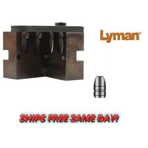 Lyman 2-Cavity Bullet Mold 9mm (356 Diameter)147 Grain Flat Nose Bev ...