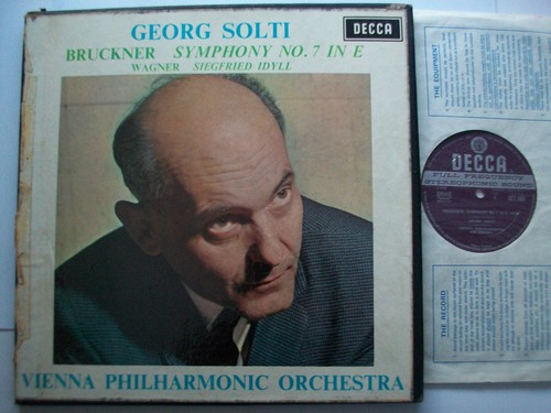 Bruckner Symphony No.7 Wagner Siegfried Idyll VPO Georg Solti Decca SET ...