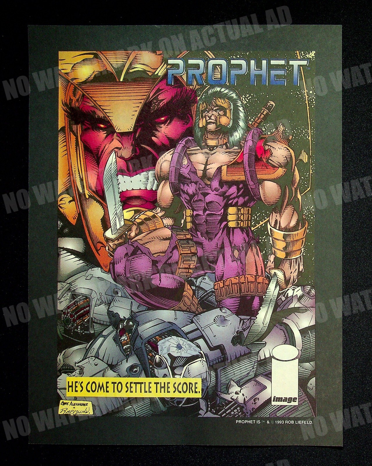 Prophet Image Comics 1993 Trade Print Magazine Ad Poster ADVERT Rob ...