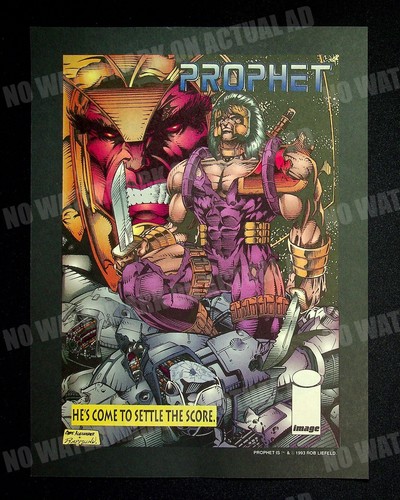 Prophet Image Comics 1993 Trade Print Magazine Ad Poster ADVERT Rob ...