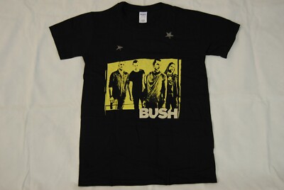 BUSH GROUP PHOTO T SHIRT NEW OFFICIAL BAND GAVIN ROSSDALE RAZORBLADE ...