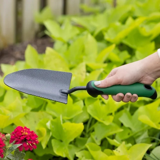 Edward Tools Garden Trowel - Heavy Duty Carbon Steel Garden Hand Shove ...