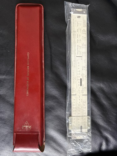 PICKETT Model N-515-T Slide Rule in Orig Cleveland Institute of ...