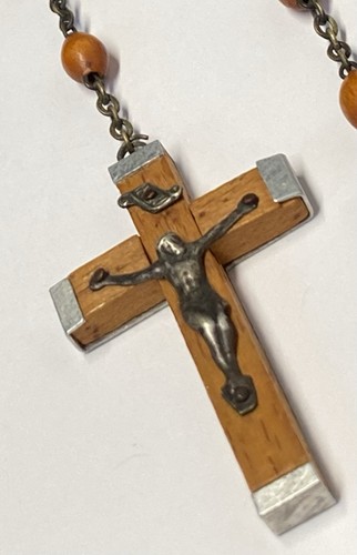VINTAGE INRI MISSIONHURST ITALY ROSARY CRUCIFIX CROSS CHRISTIANITY ...