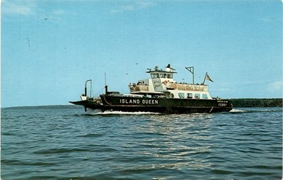 SANDY, QUEEN, ISLAND QUEEN, MADELINE ISLAND, FERRY IS Postcard | eBay