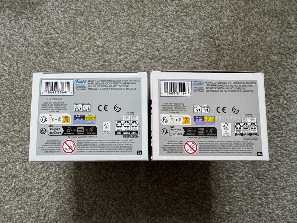 Funko Pop! Terrifier Art the Clown with Glasses #1593 Chase & Pale Girl ...