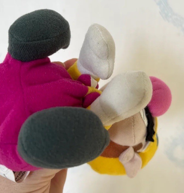 Wario Plush 1997 Nintendo 64 Mario Party Vintage Stuffed Toy | eBay