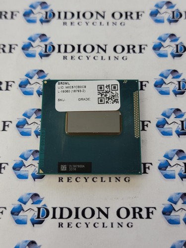 Intel CPU Core i7-3720QM 2.6 GHz 4 Core 8 Thread SR0ML SKU 894 | eBay
