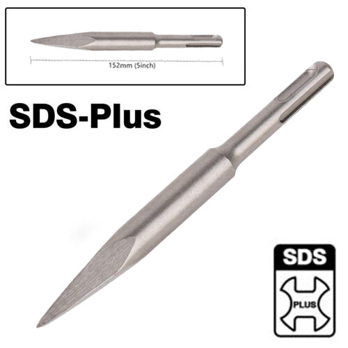 152mm SDS PLUS Rotary Hammer Bits Drill Bit Point Chisel For Masonry ...