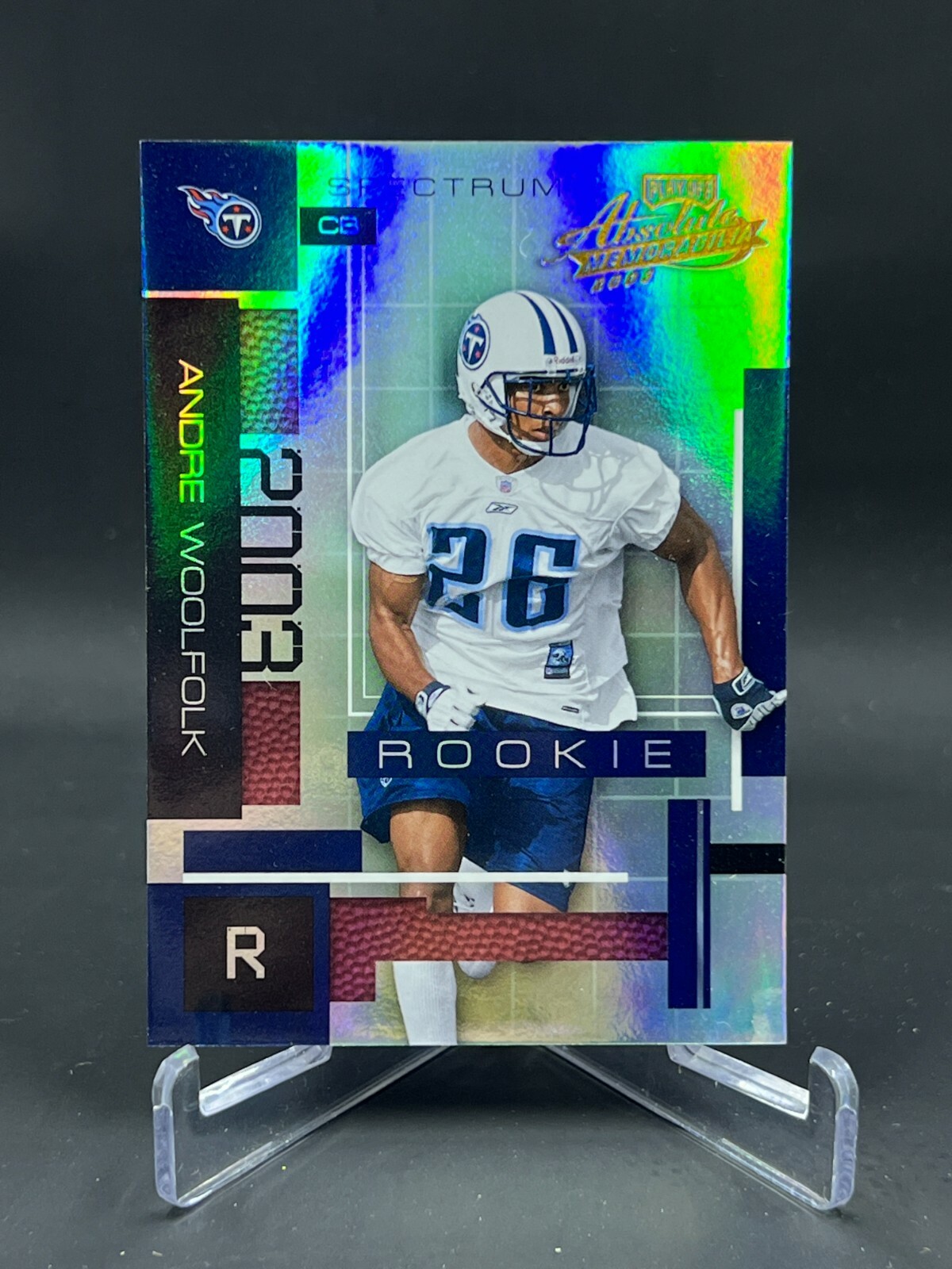 2003 Absolute Memorabilia Andre Woolfolk Card 148 # 030/100 | eBay