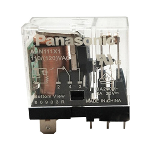 1Pcs PANASONIC AHN111X1 110/120VAC Relay 5Pins 10A 250V | eBay