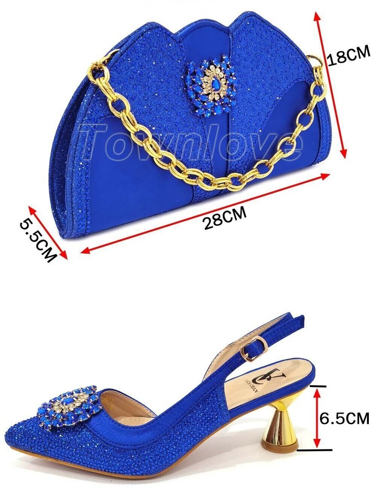 Set Latest Design Italian High Heel Shoes and Bag Matching Bag Shoes ...