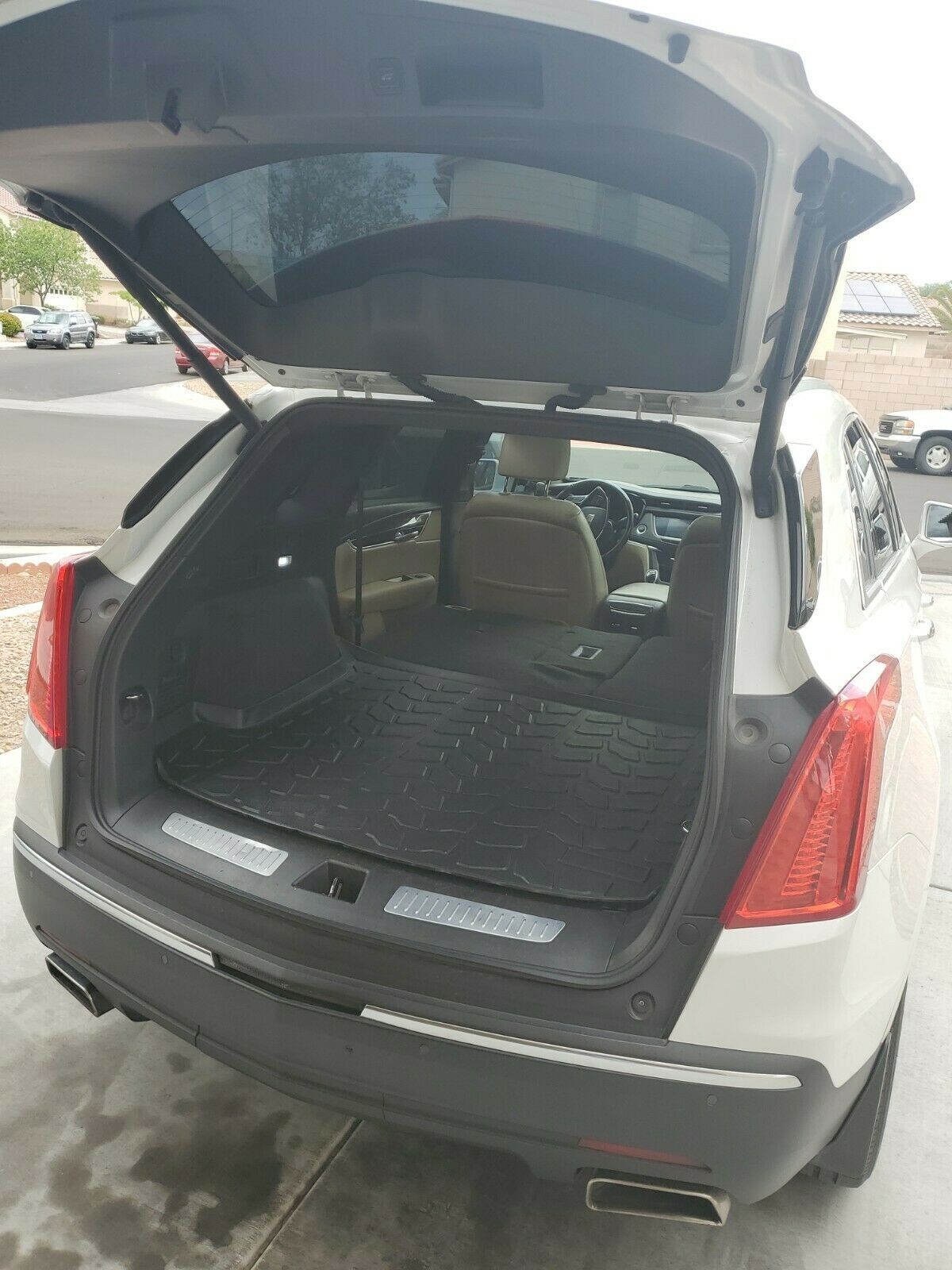 Rear Trunk Cargo Floor Tray Boot Liner Mat for CADILLAC XT5 2017-2024 ...