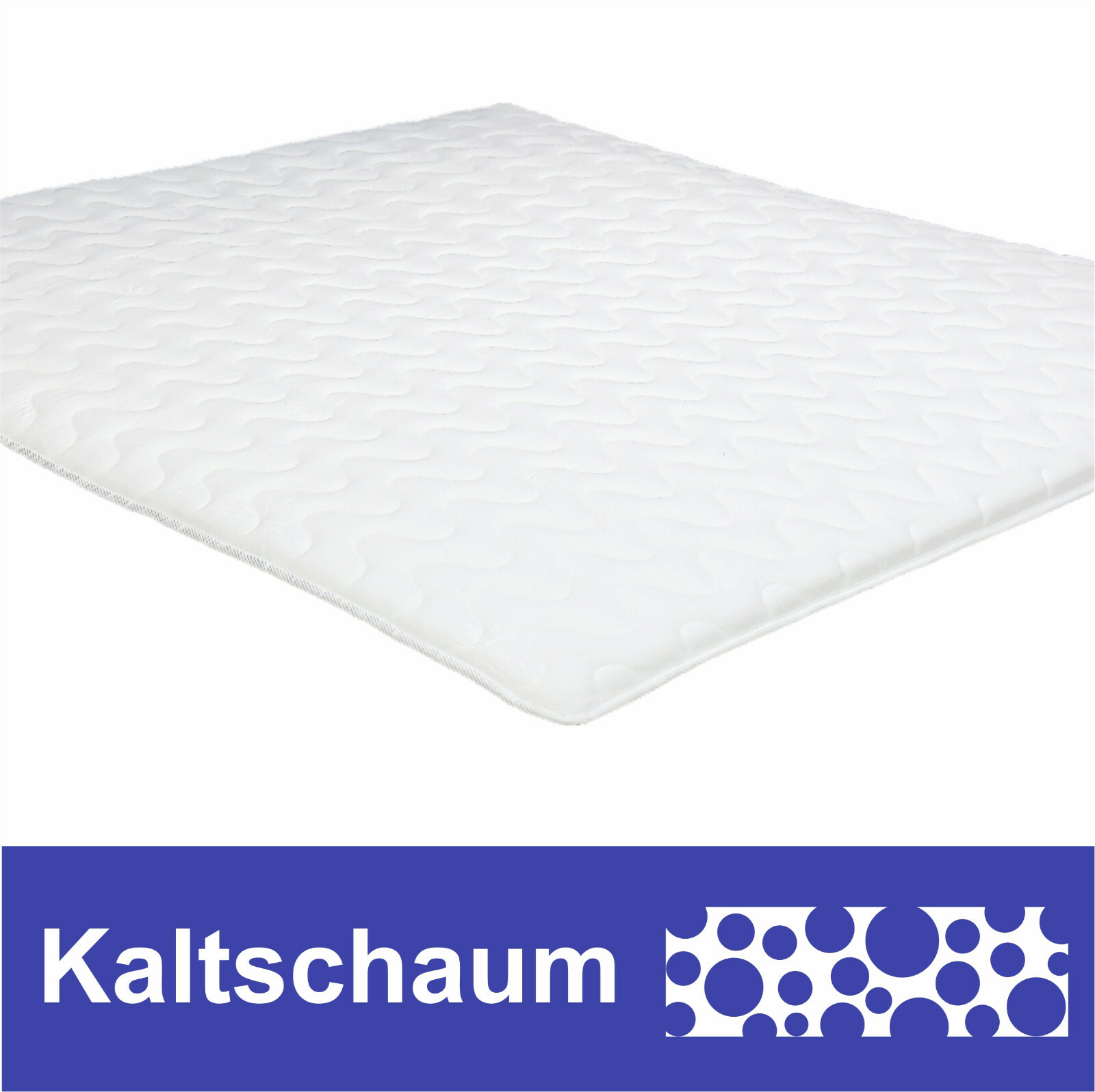 Kaltschaum Topper Matratze 180x200 cm für Boxspringbetten ...