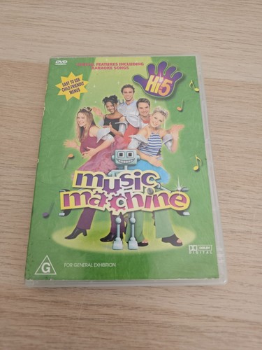 Hi5 Music Machine DVD Region 4 PAL Kids Childrens TV Fun 9398710264098 ...