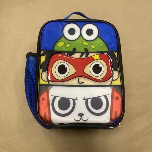 Brand New Ryan's World Vinyl Zippered School Lunch Box Ryan Panda & Gus ...
