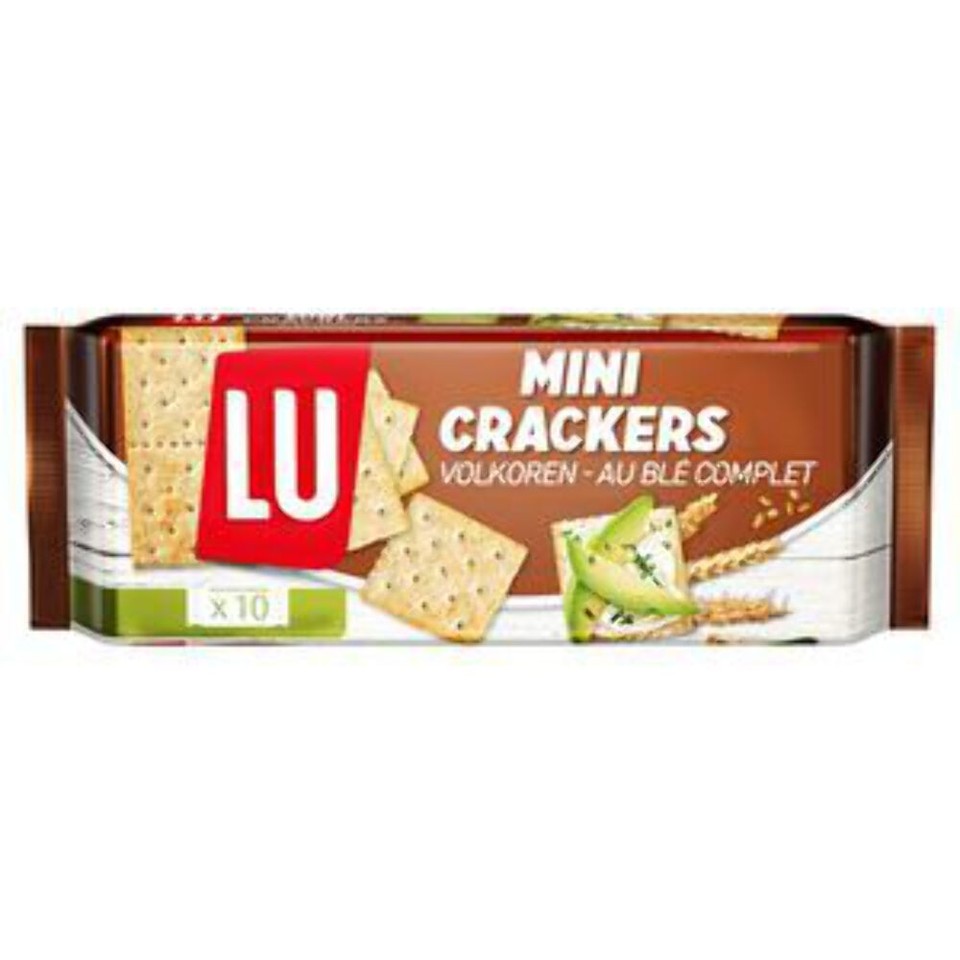 Lu Cookies | Mini Crackers Whole Wheat Toast 10 Packs | 8,8 Oz /250 Gr ...