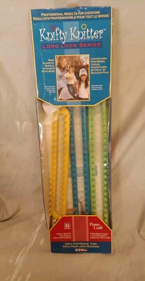 Knifty Knitter Long Loom Series Knitting Kit | eBay