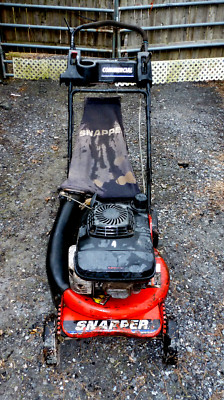 SNAPPER 21" COMMERCIAL SELF PROPELLED MOWER KAWASAKI ENG-BAGGER- FIRES ...