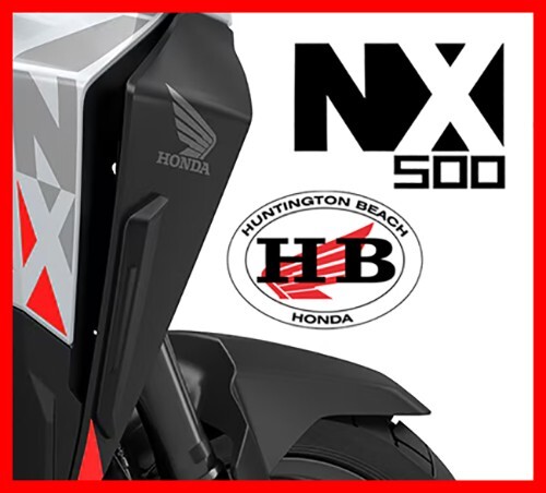 NEW HONDA OEM FAIRING AIR DEFLECTORS 2024-2025 NX500 08R70-MLR-D80 | eBay