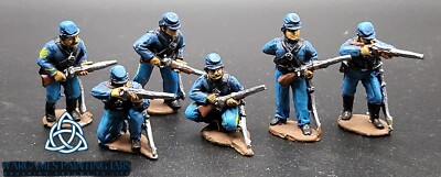 Painted Dismounted Union Cavalry setAmerican Civil War collection ...
