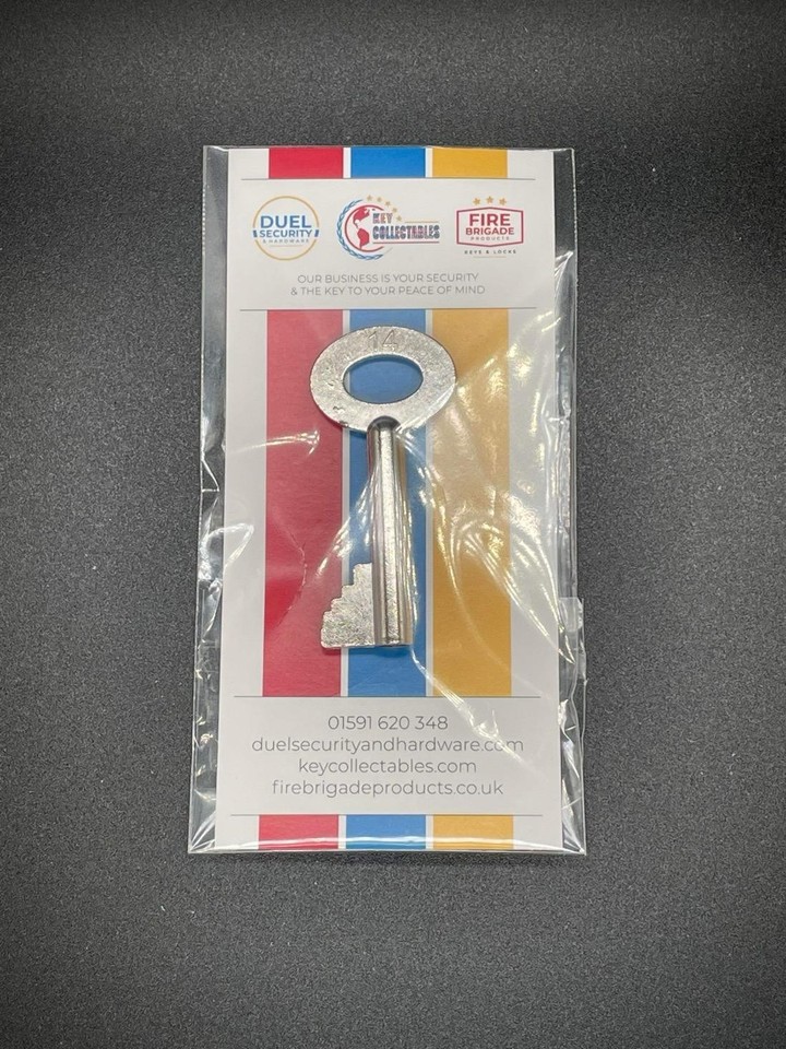 Fire Brigade Products FB14 Genuine Large Yellow Padlock Key Pack of 1 ...
