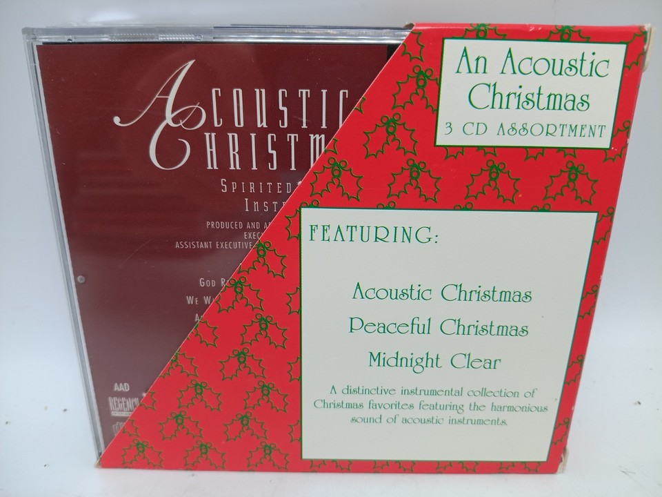 An Acoustic Christmas - 3 CD Set Peaceful - Mignight Clear Instrumental ...