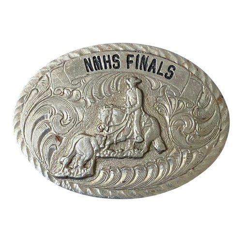 NMHS Finals New Mexico High School Rodeo Souvenir Medal Pin Plaque ...