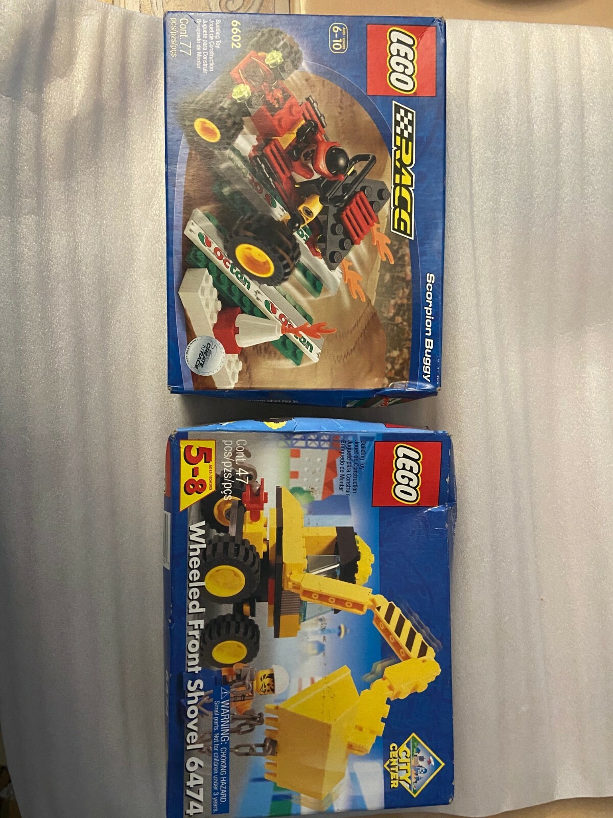 Lego 6602 Scorpion Buggy + 6474 Wheeled Front Shovel + 76065 Marvel ...