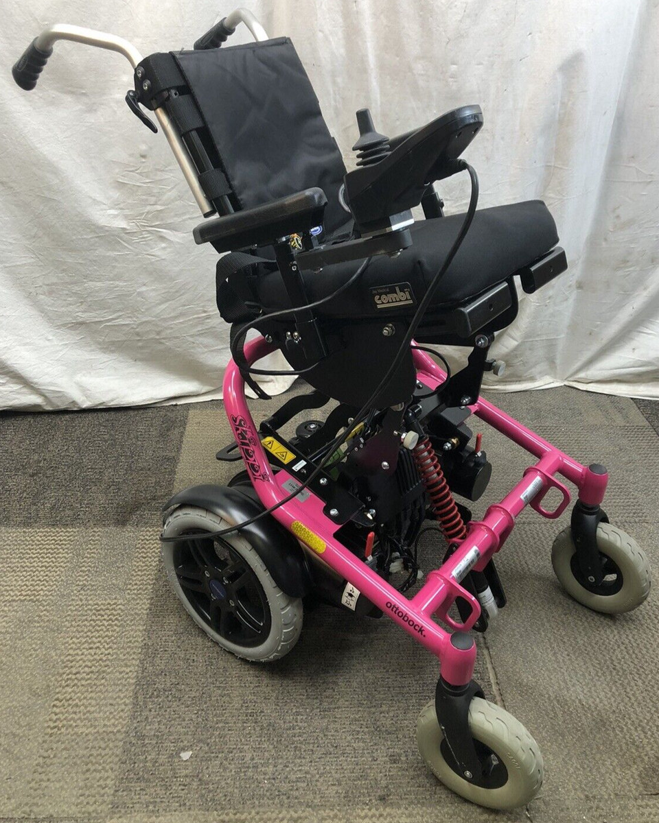 Pink Electric Wheelchair