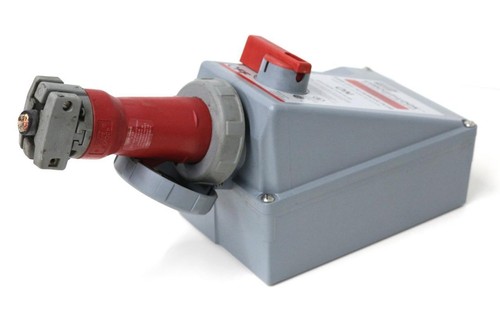 Hubbell 430MI7W, 430P7W Watertight Mechanical Interlock Device w/ Plug ...