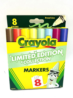 Crayola Limited Edition 8 Retired Colors Marker Set, Brand New, Rare ...