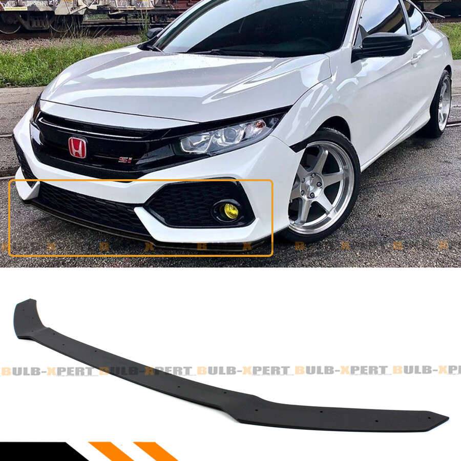 FOR 17-21 CIVIC HATCHBACK FK4 FK7 Si HFP STYLE FRONT BUMPER LIP ...