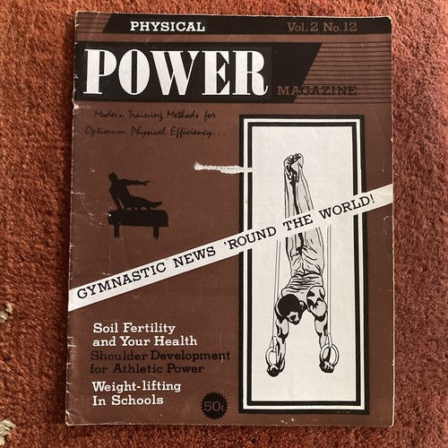 1961 Physical Power Bodybuilding Magazine Man Physique | eBay