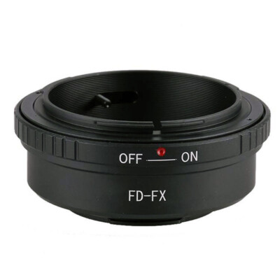 FD-FX Aperture Control Adapter For Canon FD mount lens to Fujifilm Fuji ...