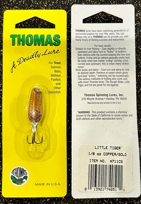 Thomas Fishing Lures - Little Tiger - X Series - Choose Size and Color ...