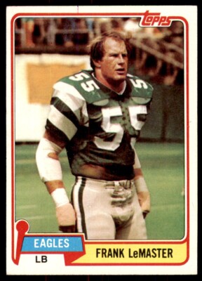 1981 TOPPS_ FRANK LEMASTER PHILADELPHIA EAGLES #357 | eBay